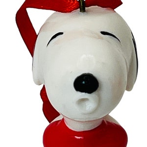 Vintage Peanuts UFS Ornament Snoopy Valentines Day Kiss Me - Etsy