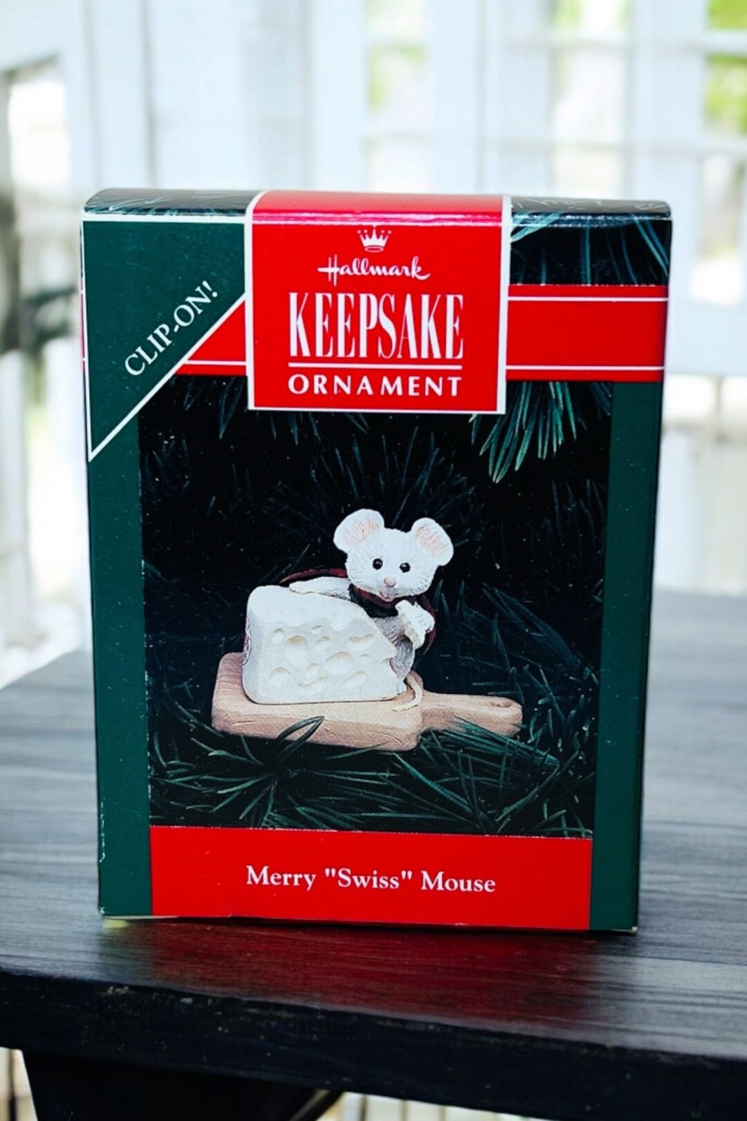 1992 Hallmark Merry Swiss Mouse Christmas Ornament - Etsy
