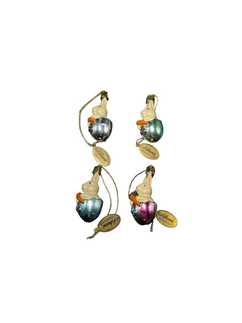 2002 Katherine's Collection Easter Bunny Egg Easter - Etsy