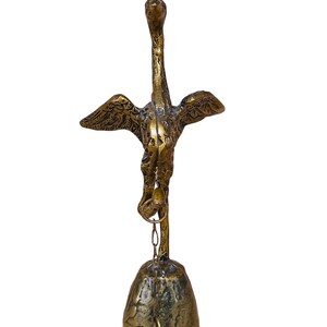 Vintage Japan 8 Brass Ancient Revival 'pompeii Bird Bell' Recreation - Etsy