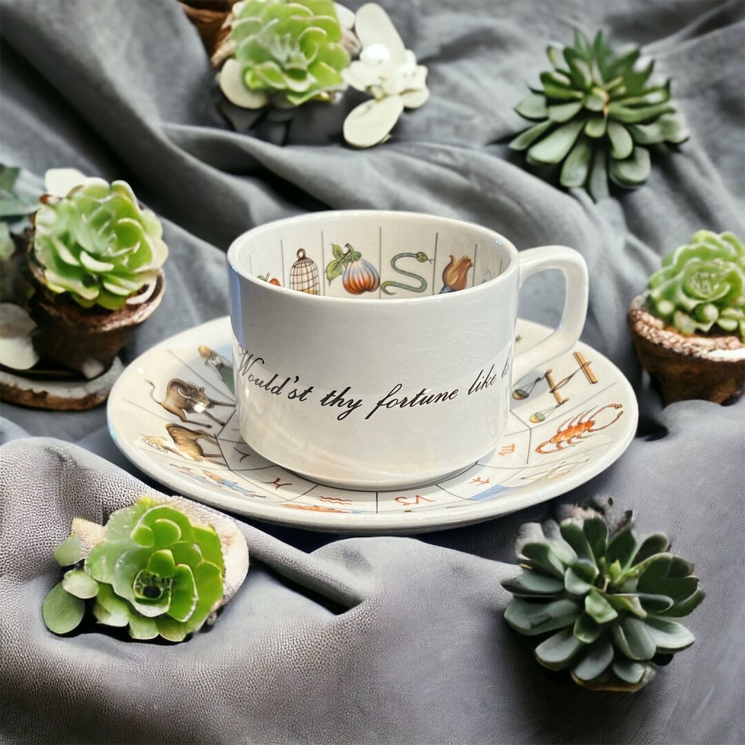 MCM Jon Anton the Taltos Fortune Telling Teacup - Etsy