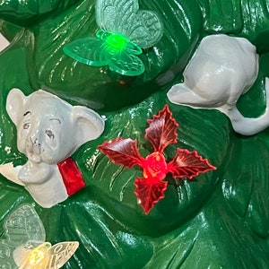 Vintage Kimple Mold 16 Christmas Mouse Ceramic Tree - Etsy