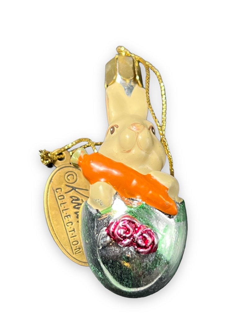 2002 Katherine's Collection Easter Bunny Egg Easter - Etsy