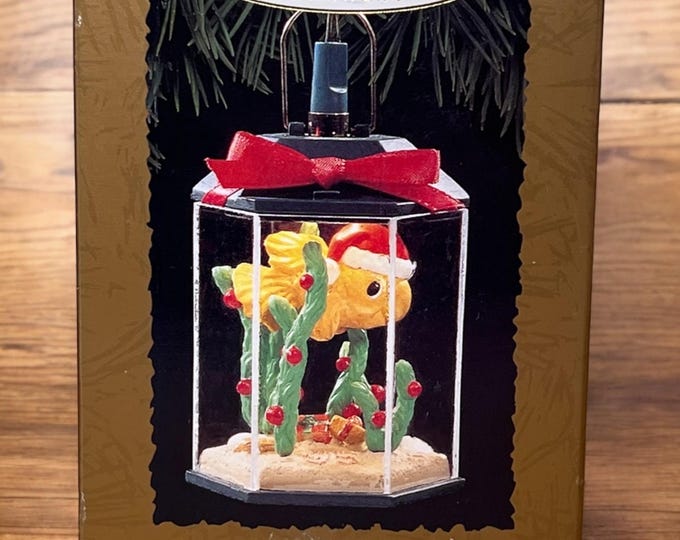 1995 Hallmark Holiday Swim Aquarium Fish Light up Ornament (NIB) - Etsy