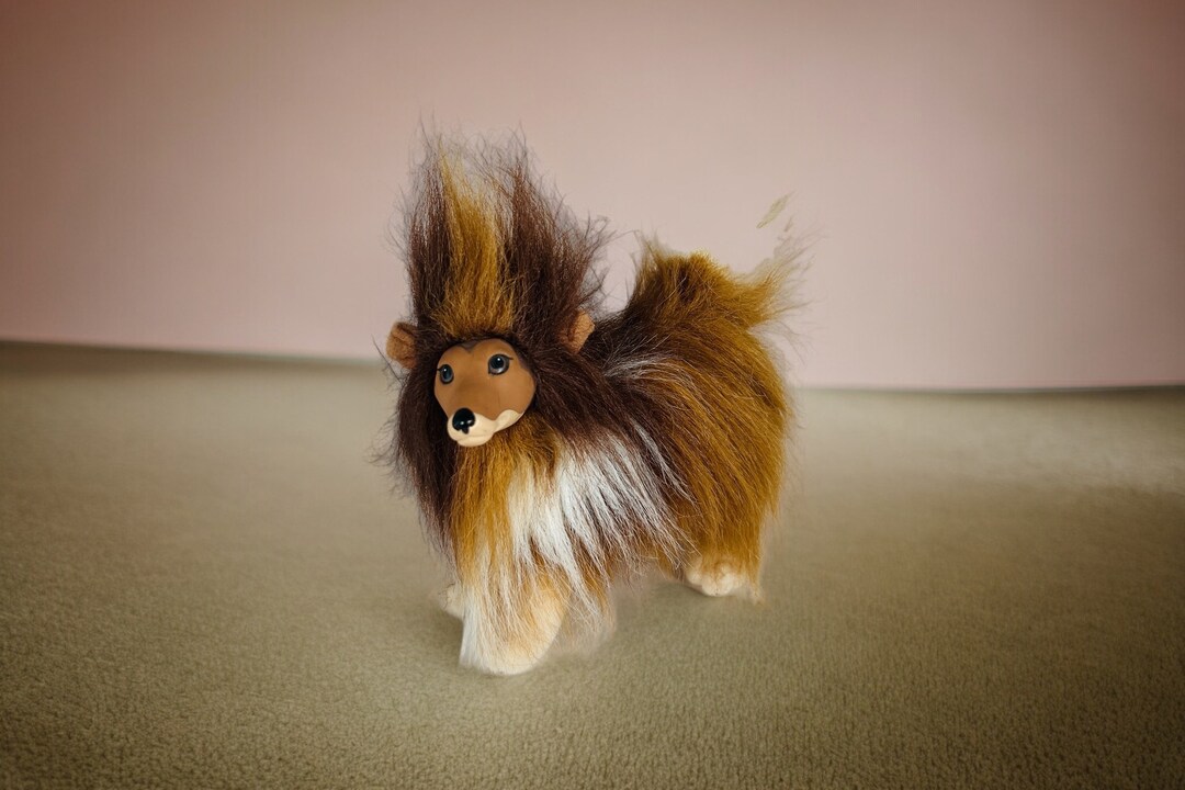1995 Barbie Plush Pet Collie Barking Dog Toy by Mattel - Etsy