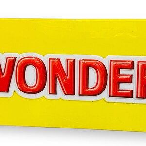 Wonder Bread Large Vintage Advertising 12 X 25 Store Display - Etsy