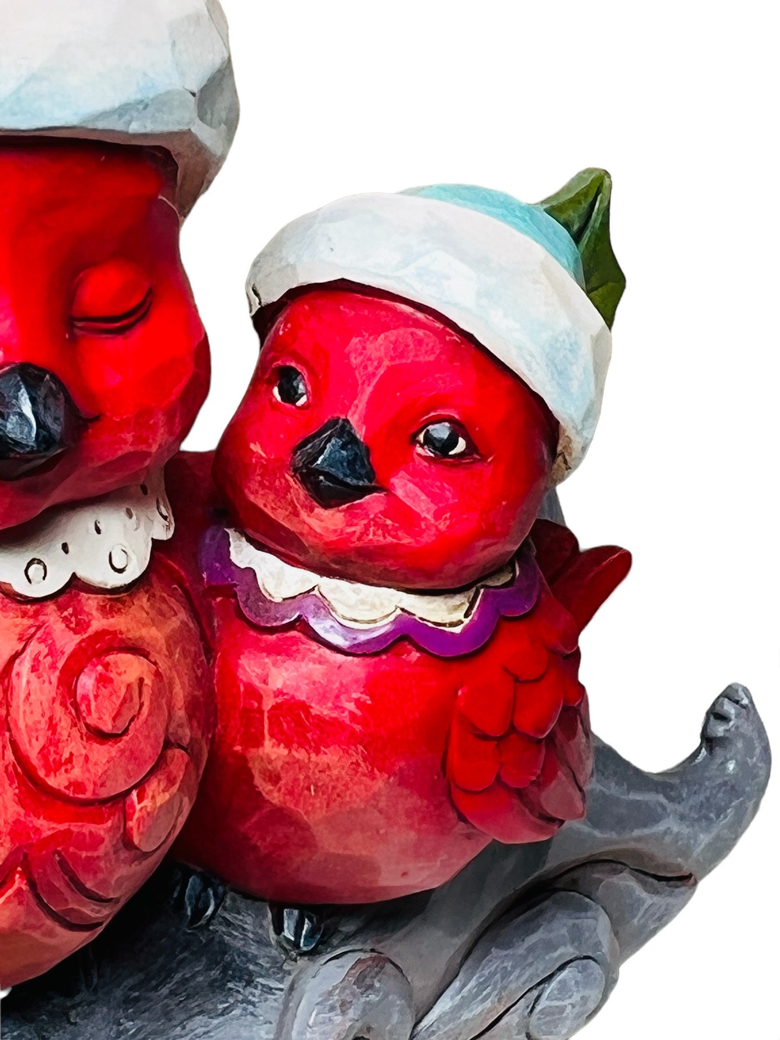 Jim Shore Sing for the Season Red Cardinal Bird Family - Etsy