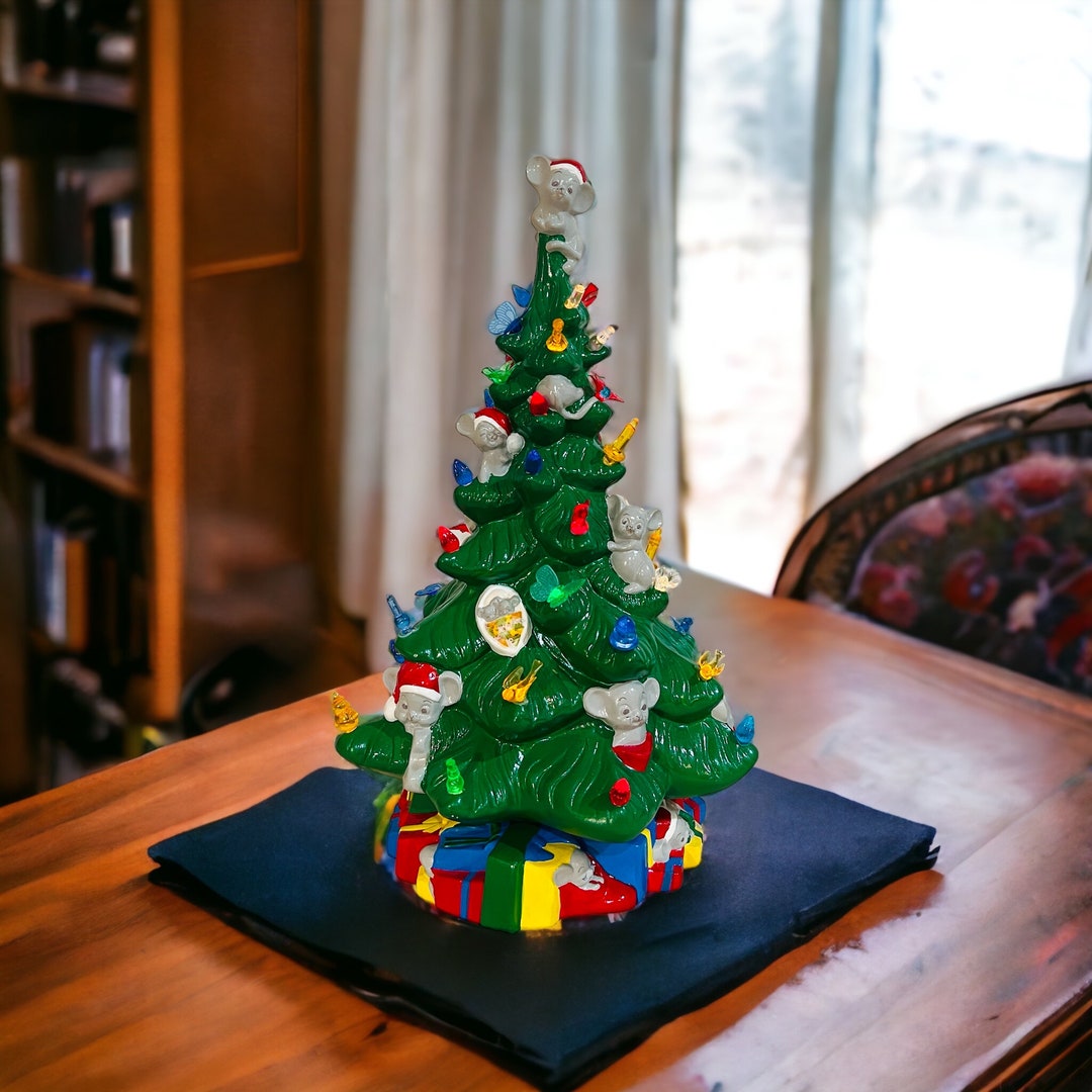 Vintage Kimple Mold 16 Christmas Mouse Ceramic Tree - Etsy