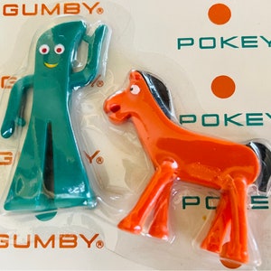 1980s Jesco Bendable Gumby and His Pal Pokey No. 152 NIB - Etsy