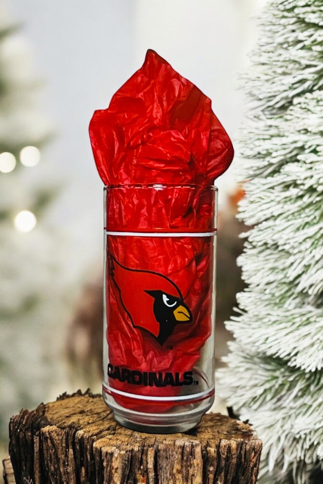 1980s Phoenix Arizona Cardinals Vintage Football Drinking Glass - Etsy