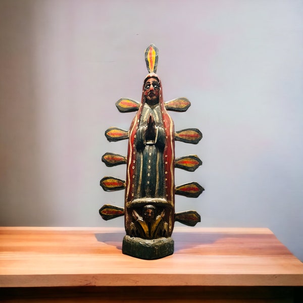 Santos Statue - Etsy