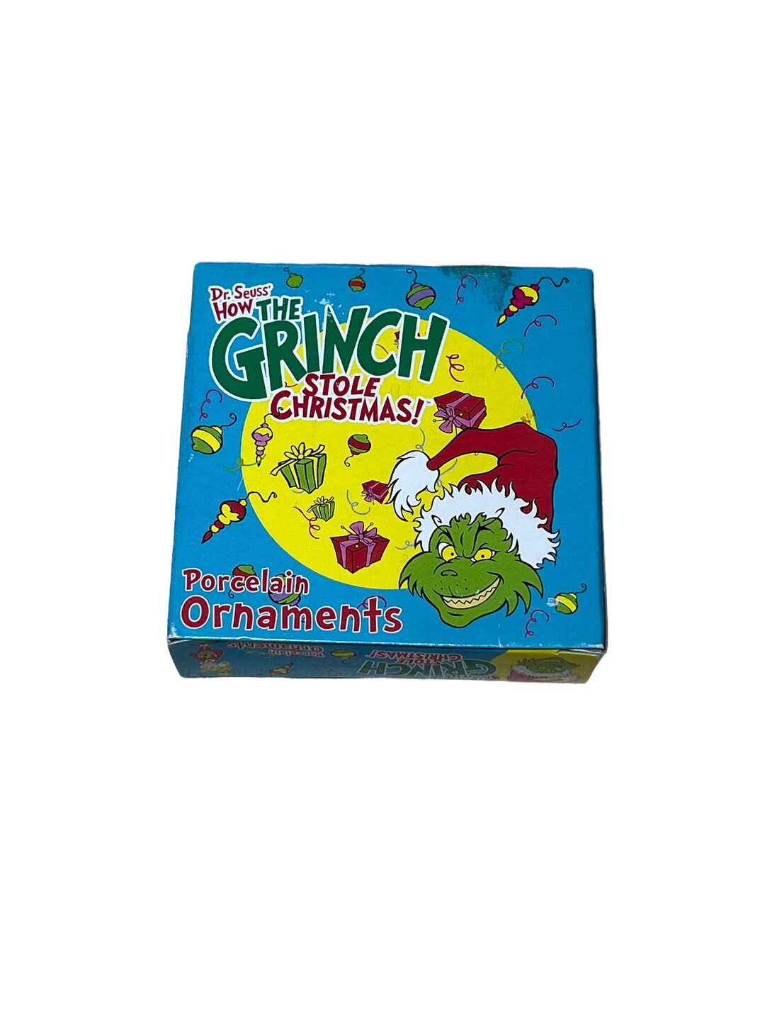 How the Grinch Stole Christmas Porcelain Ornament Set New - Etsy