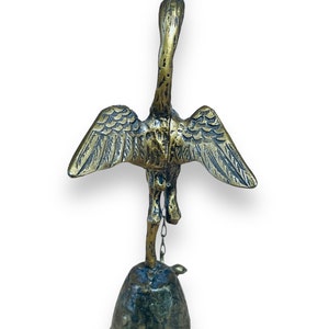 Vintage Japan 8 Brass Ancient Revival 'pompeii Bird Bell' Recreation - Etsy