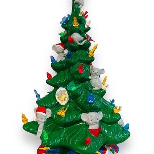 Vintage Kimple Mold 16 Christmas Mouse Ceramic Tree - Etsy