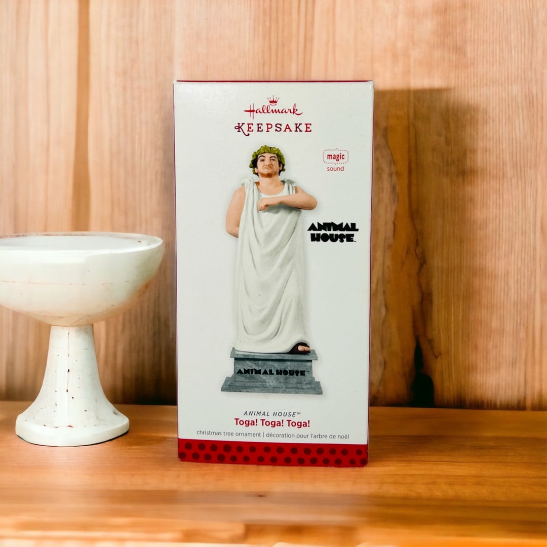 Hallmark Animal House Toga! Toga! Toga! Christmas Ornament (works!) - Etsy