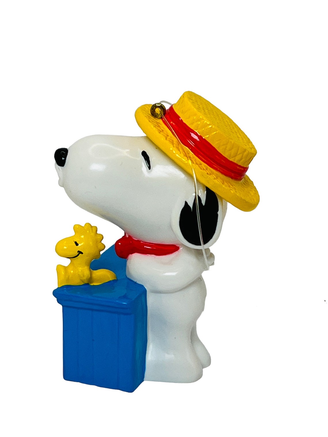 Vintage Peanuts UFS Woodstock Ornament Valentines Day Free - Etsy