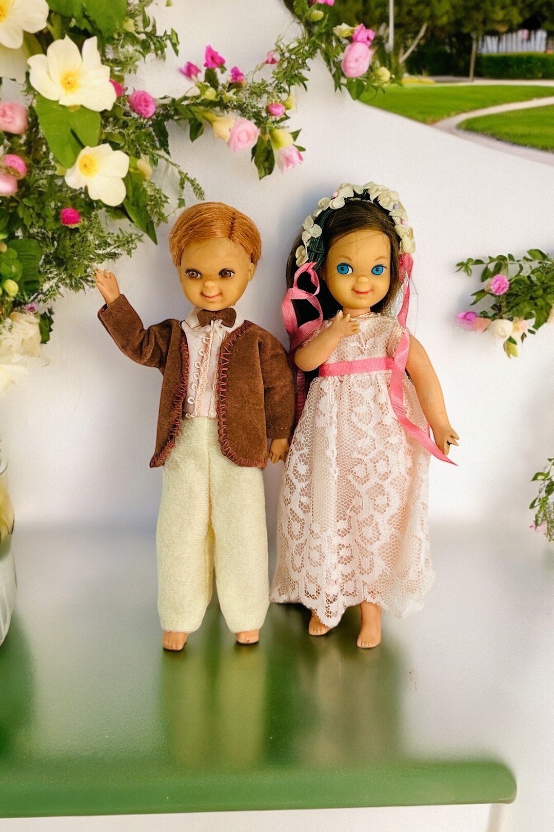 Vintage 1960s Barbie Tutti & Todd Doll Set - Etsy