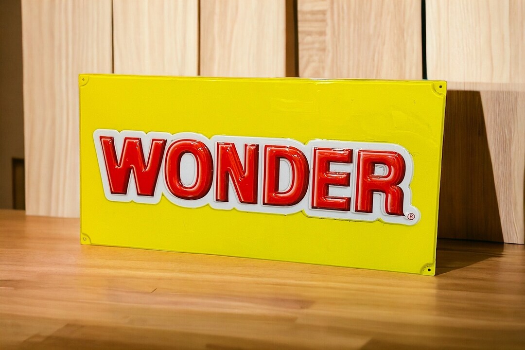 Wonder Bread Large Vintage Advertising 12 X 25 Store Display - Etsy
