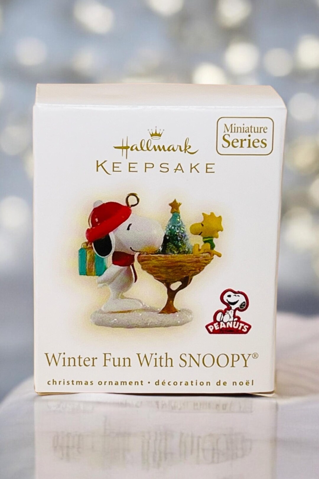 Hallmark Miniature 12th in Series Winter Fun With Snoopy Christmas ...
