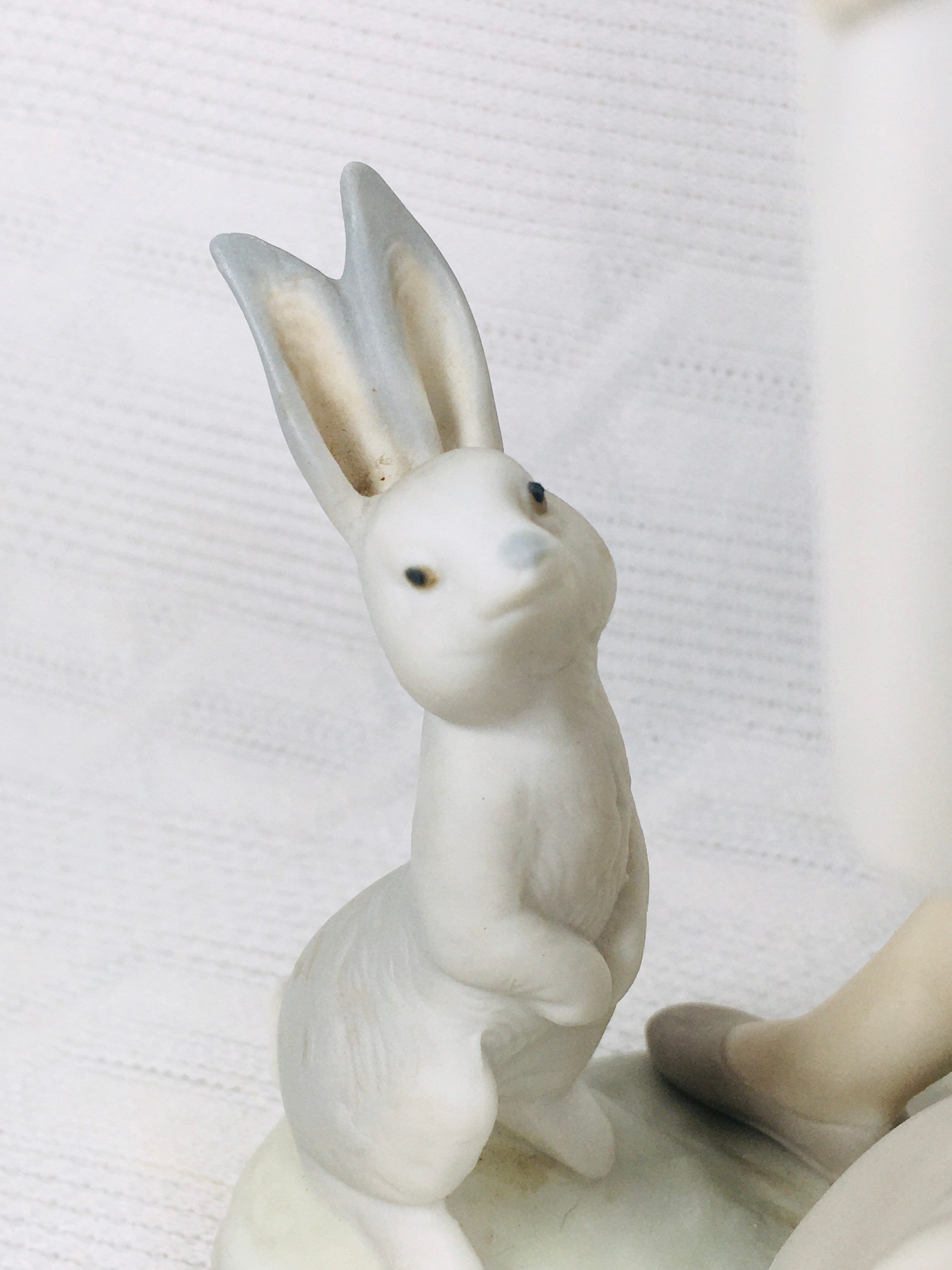 1972 LLADRO Gres Porcelain Bisque Original rabbits Food 4826 - Etsy
