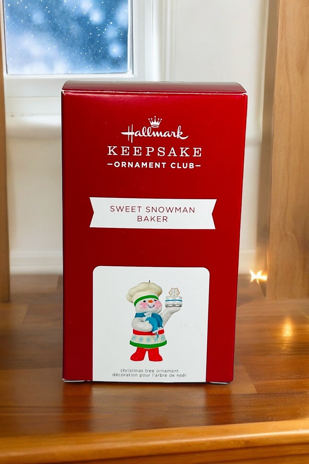 Hallmark Keepsake Sweet Snowman Baker KOC Christmas Ornament - Etsy
