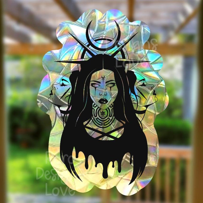 Triple Moon Mirror - Etsy