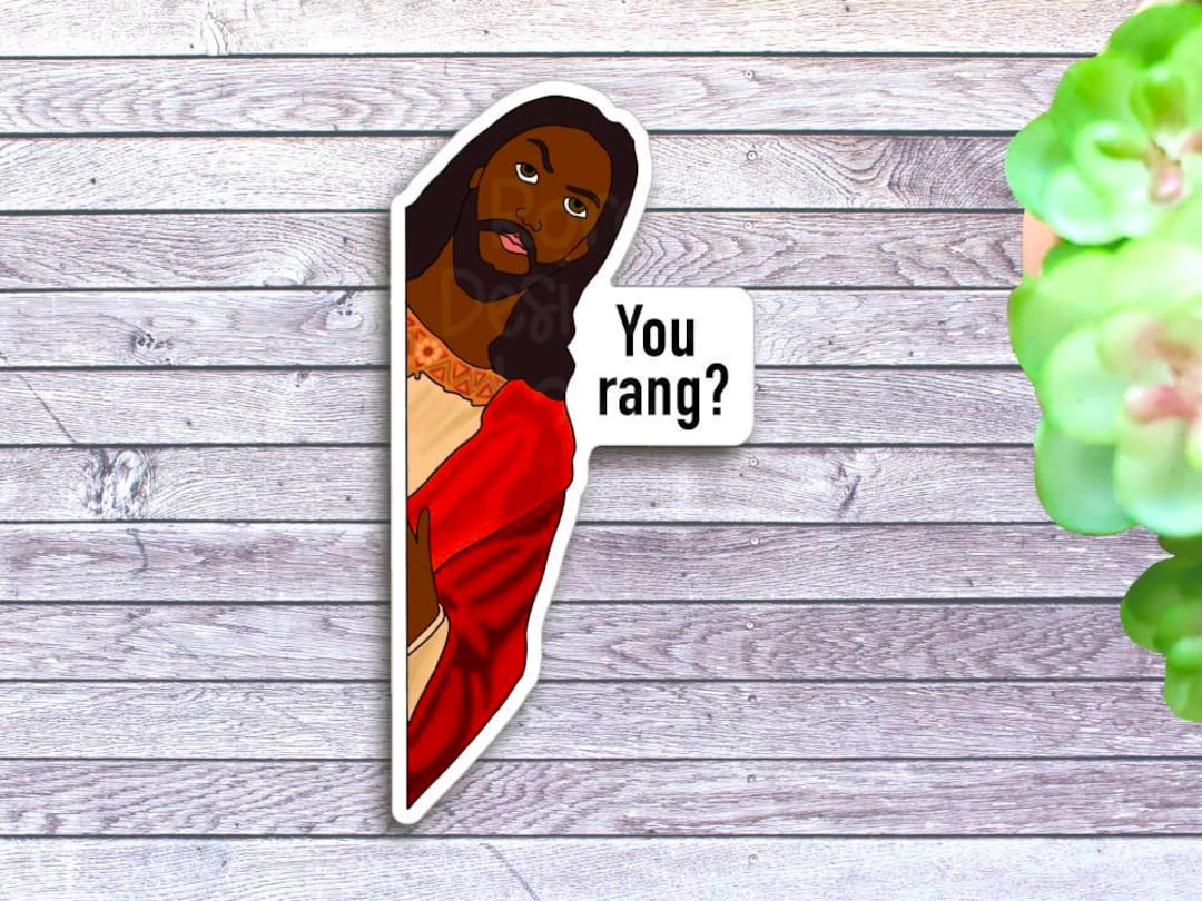 You Rang Black Jesus Sticker, Funny Jesus Stickers for Laptop, Bible ...