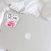 Scatterbrain Brain Fog Sticker for Laptop, Unmotivational Stickers for ...