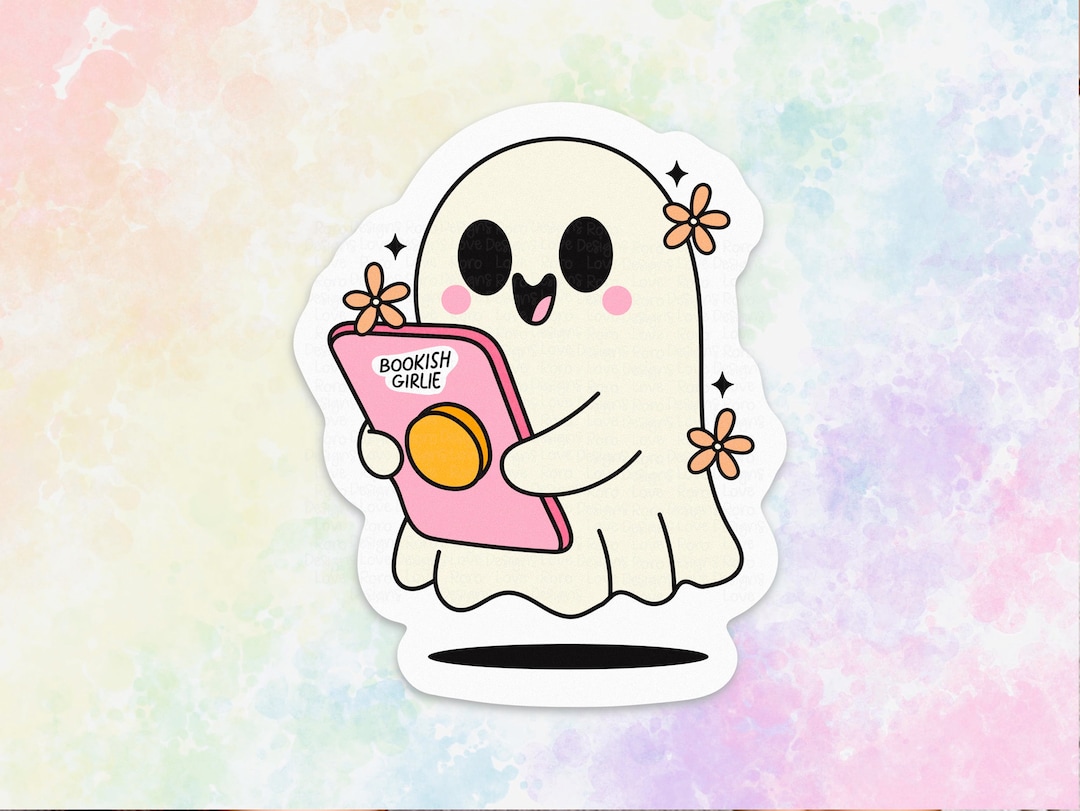 Bookish Girlie Bookish Stickers for Kindle, Book Bestie Gifts Funny ...