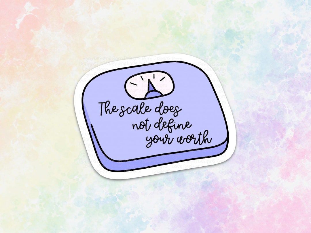 Body Positive Stickers for Water Bottle, Bathroom Mirror Sticker for ...