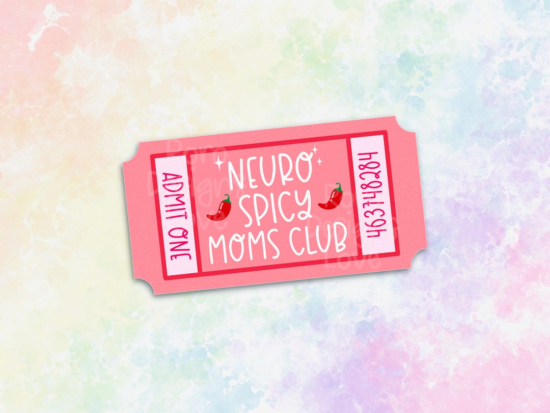 Autistic Adult Neurospicy Sticker for Laptop, Adult Adhd Stickers for ...