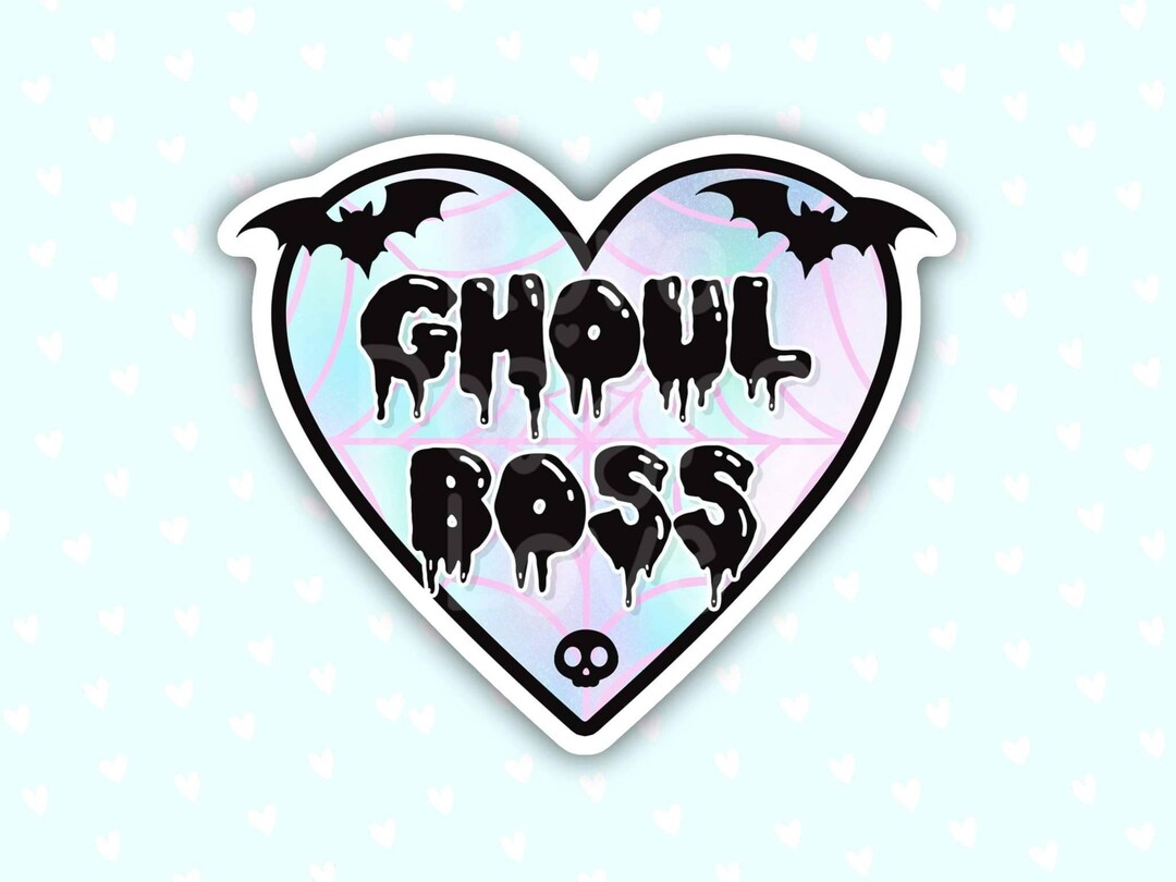 Ghoul Boss Girl Boss Stickers for Laptop, Boss Gifts for Women, Boss ...