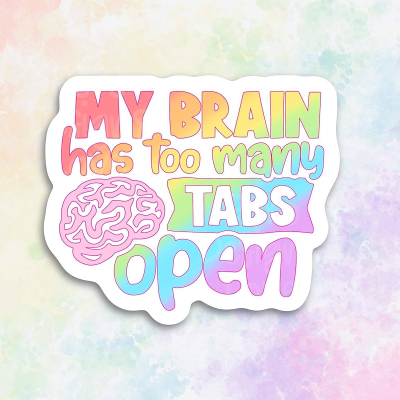 Too Many Tabs Open - Etsy