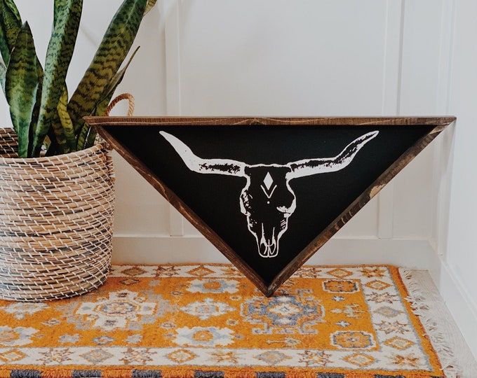 Tri-bull Triangle Sign - Etsy
