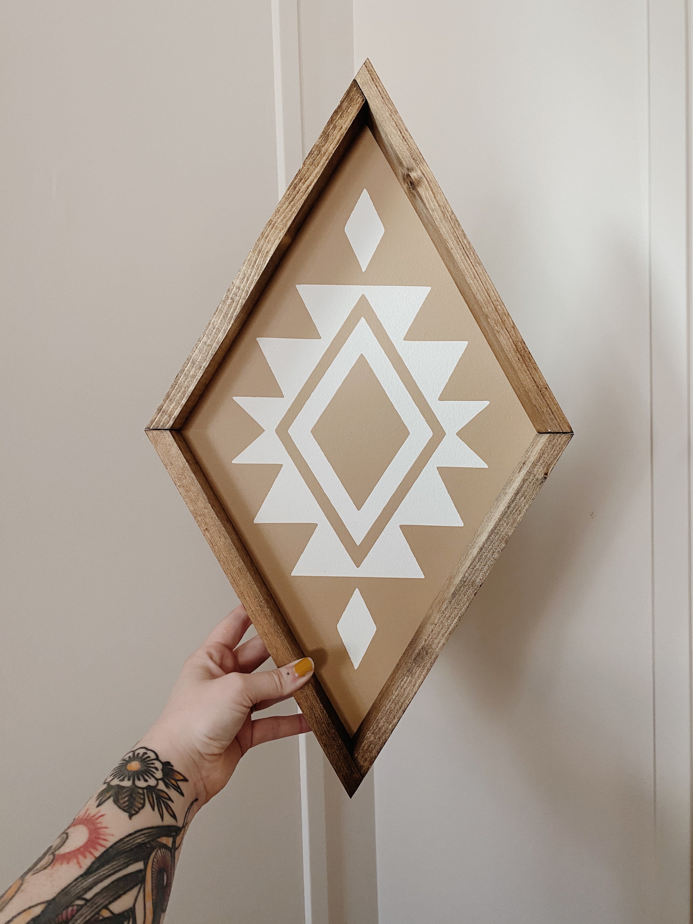 Original Aztec Diamond Sign | Etsy