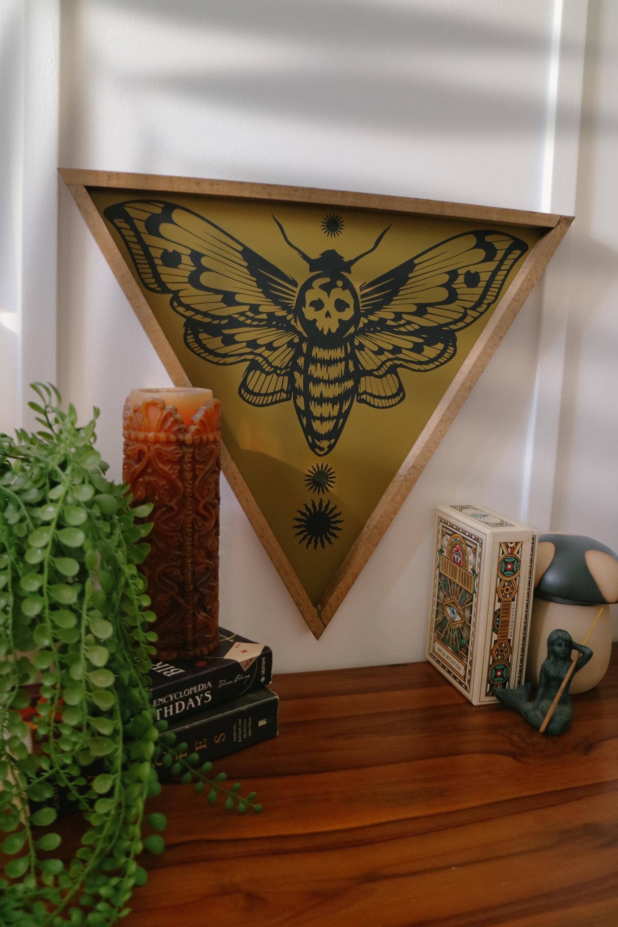 Large Triangle - Moth - Etsy