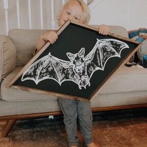 Large Bat Diamond - Etsy