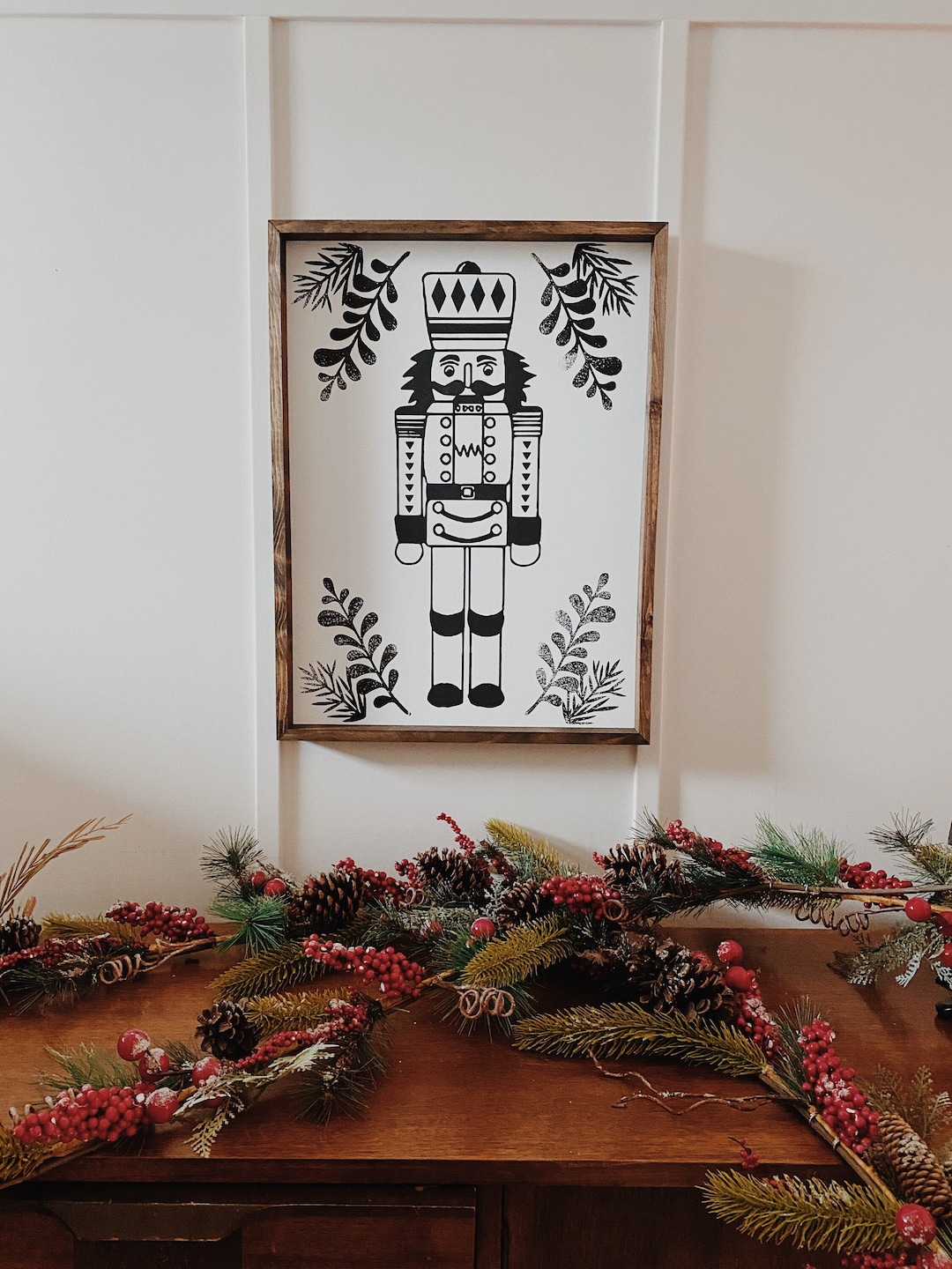 Nutcracker Wood Sign - 18x24 Christmas Sign - Etsy