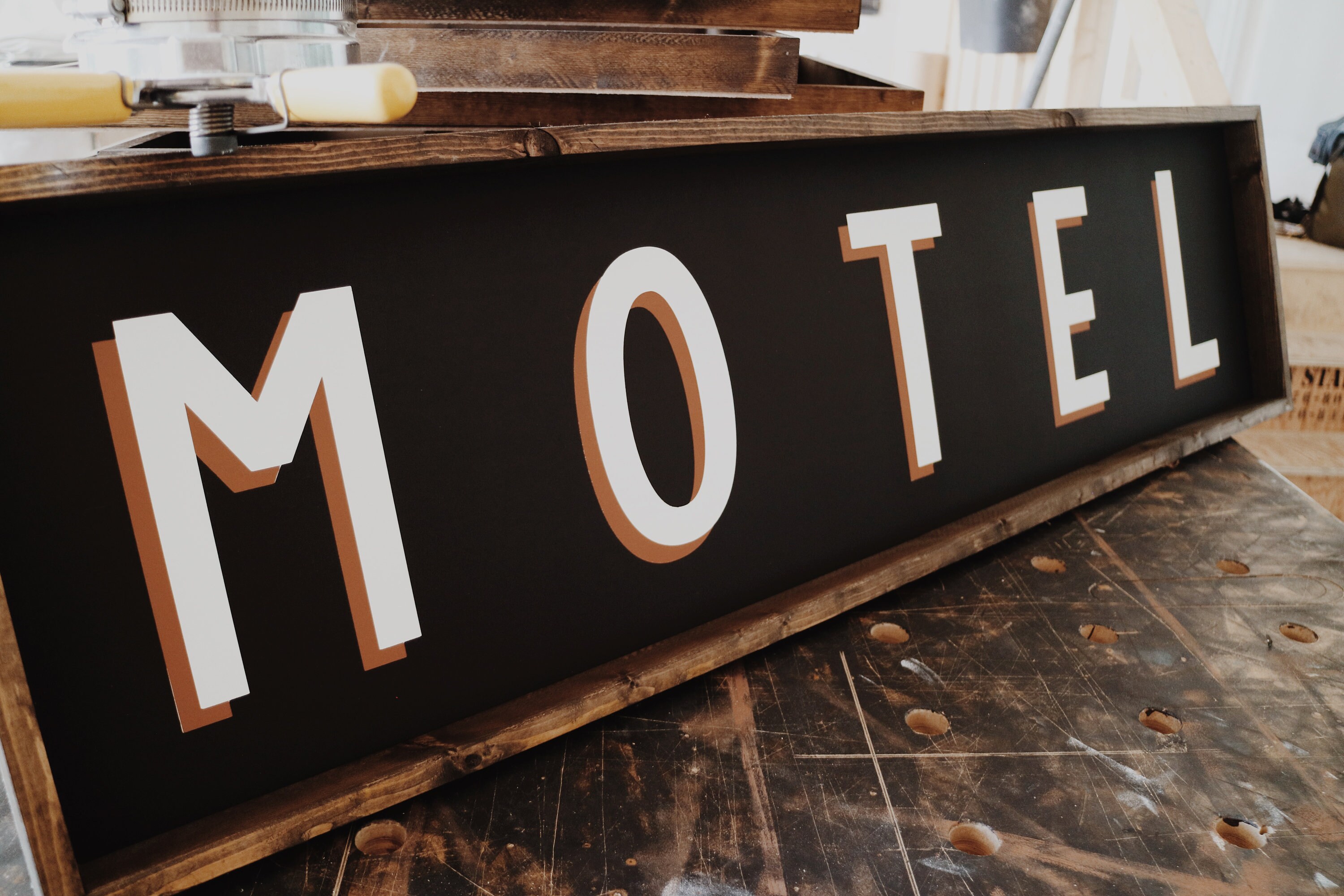 XL Motel Sign | Etsy