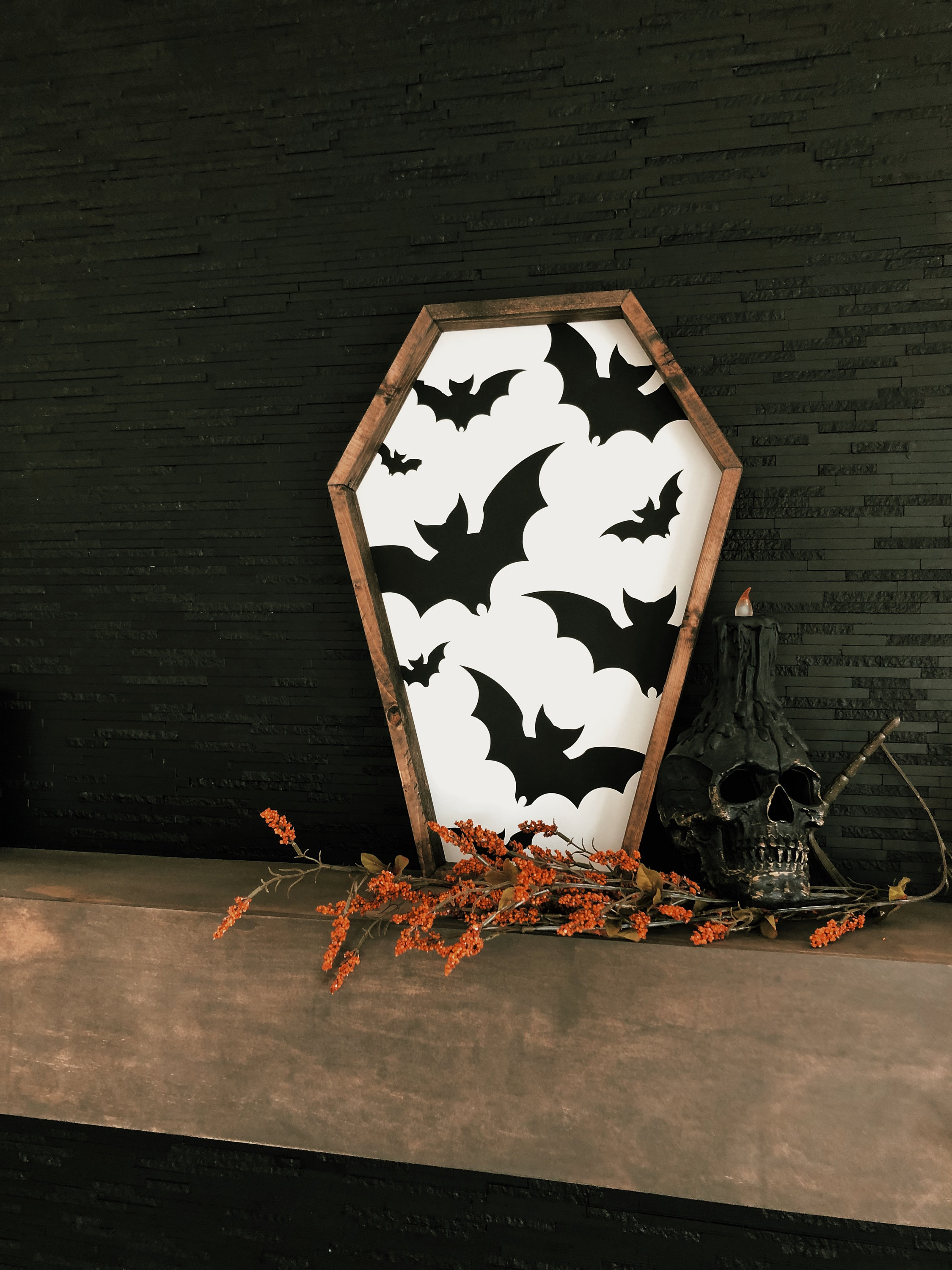 Coffin Bat Sign - Etsy