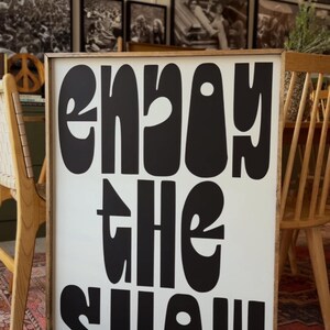 Enjoy the Show - Etsy