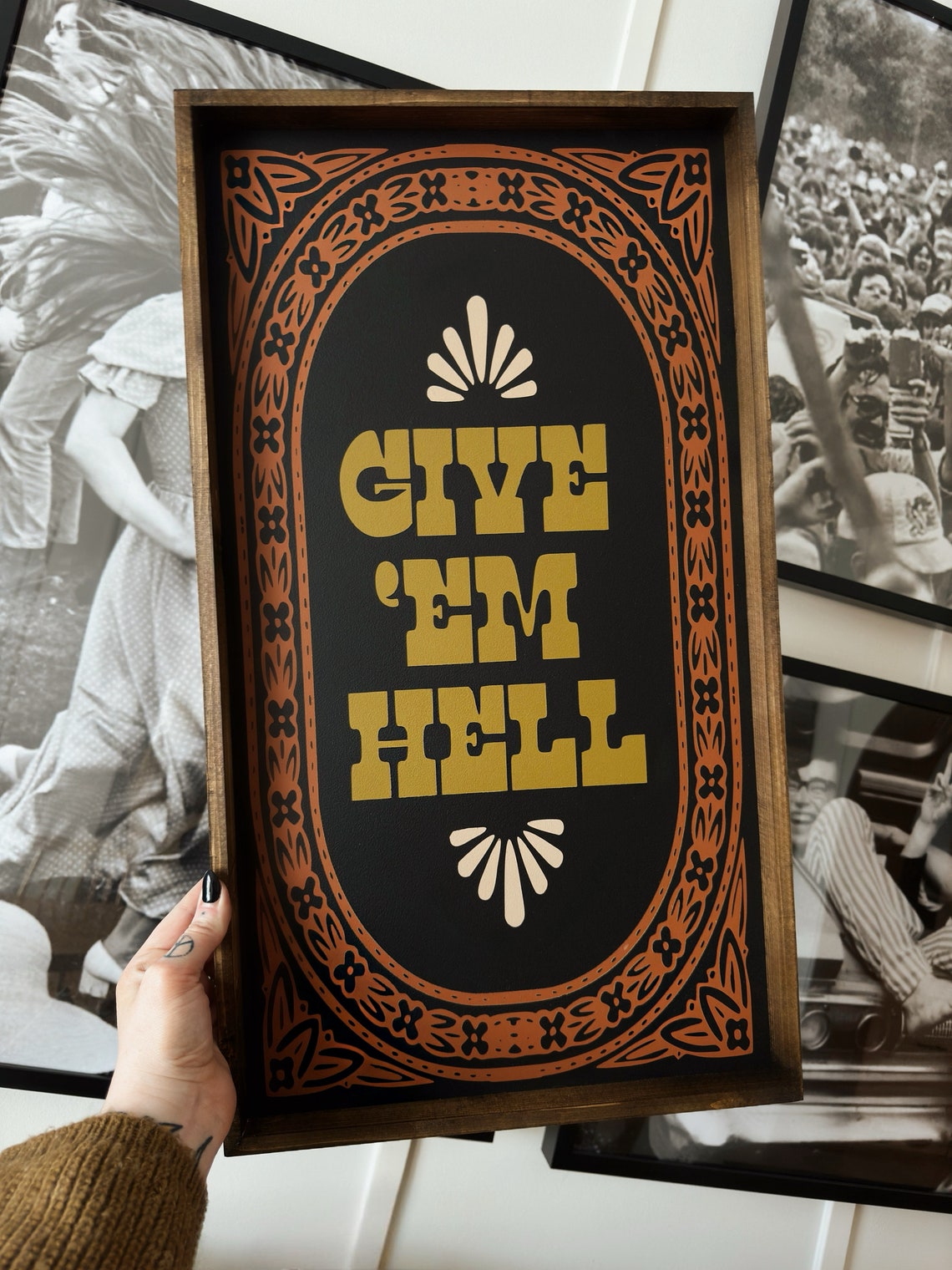 Give ‘em Hell - Etsy