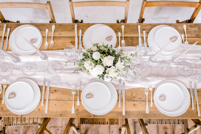 Almond Blush Sheer Silk Table Runner Bridal Sash Hand-dyed | Etsy