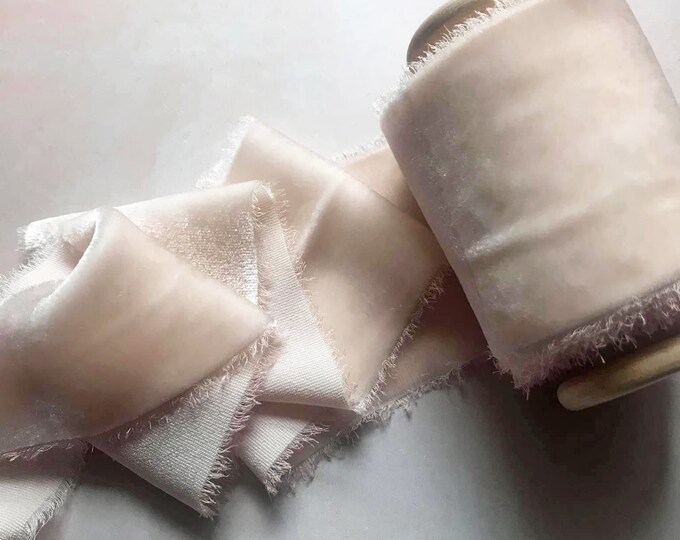 Hand-dyed silk ribbons styling silks and paper by pompomblossom