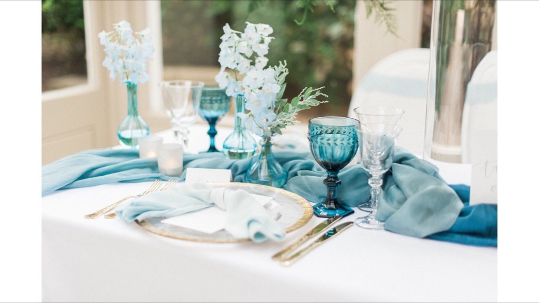 Custom-dyed Silk Table Runner, Hand-dyed to Order in a Shade of Your ...