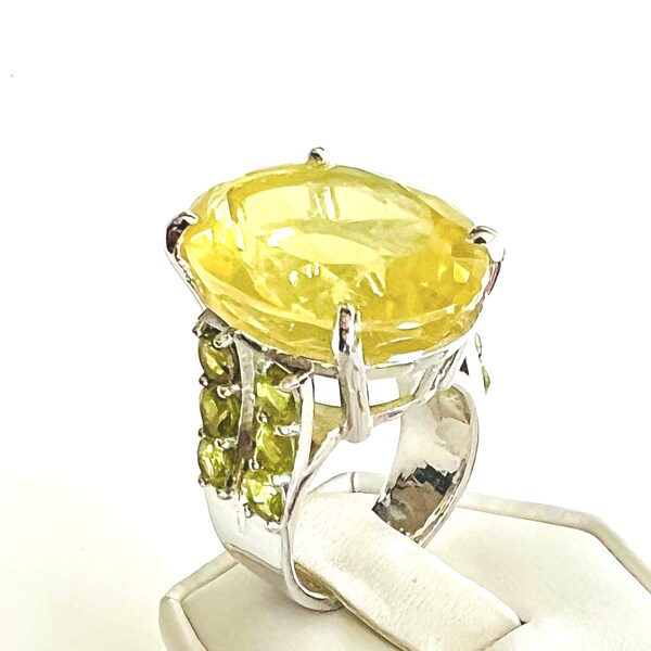 Yellow Green Stone - Etsy