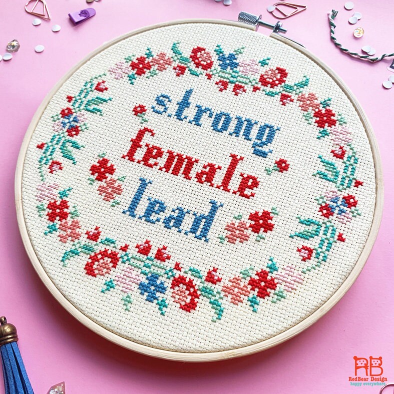 Feminist Cross Stitch Pattern Modern Cross Stitch Sampler - Etsy UK