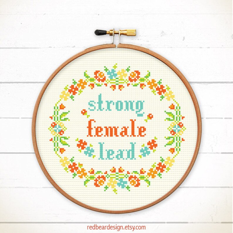 Feminist Cross Stitch Pattern Modern Cross Stitch Sampler - Etsy UK