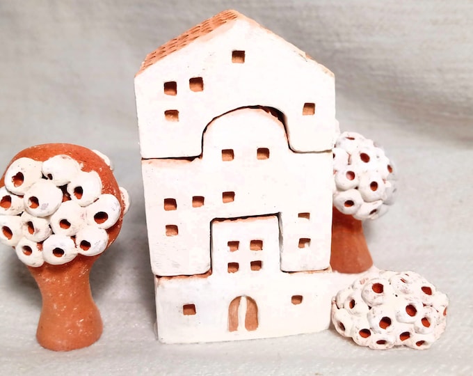 Modular Miniature Ceramic Houses - Etsy