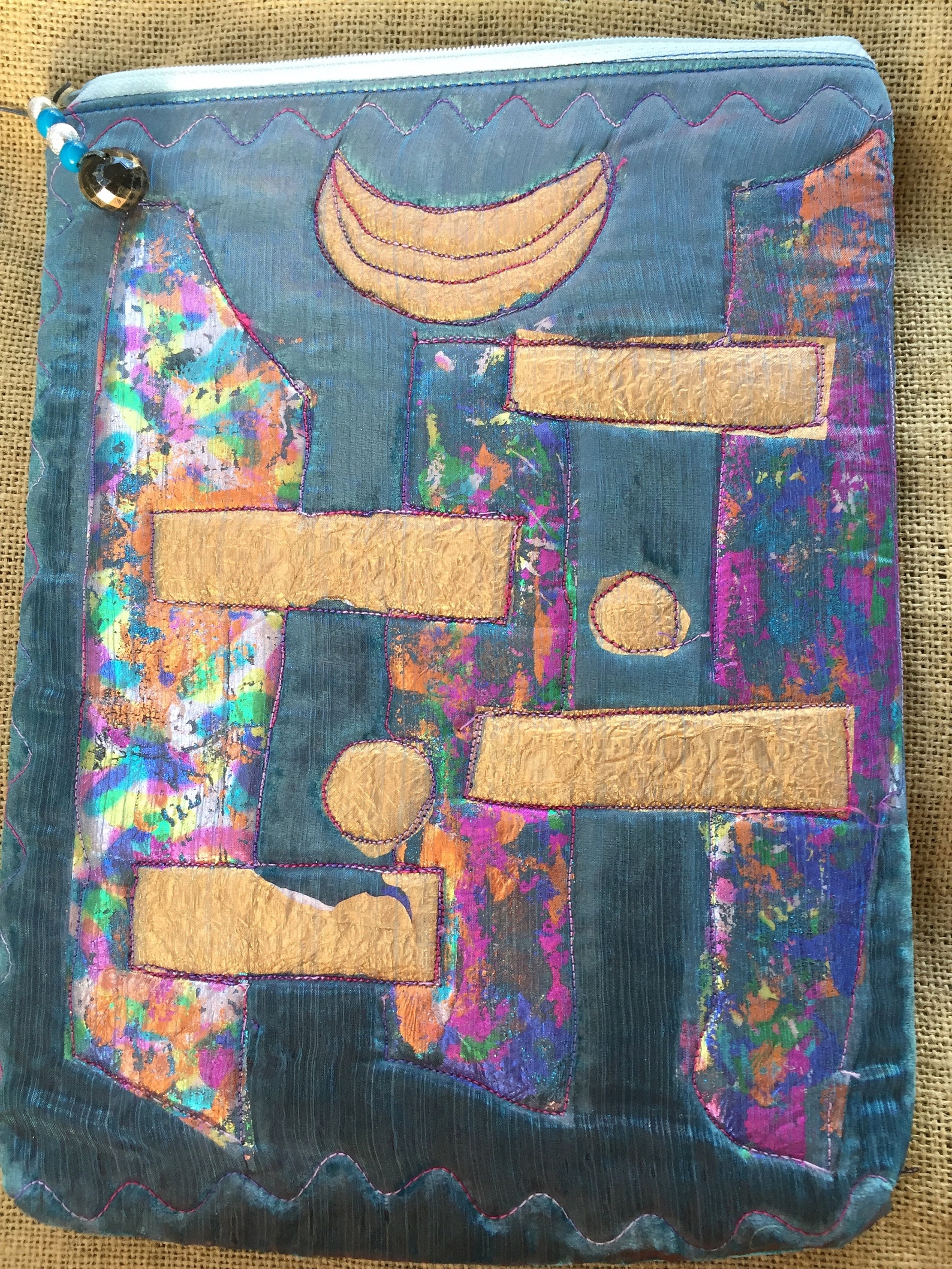 Repurposed Velvet iPad Sleeve - Etsy
